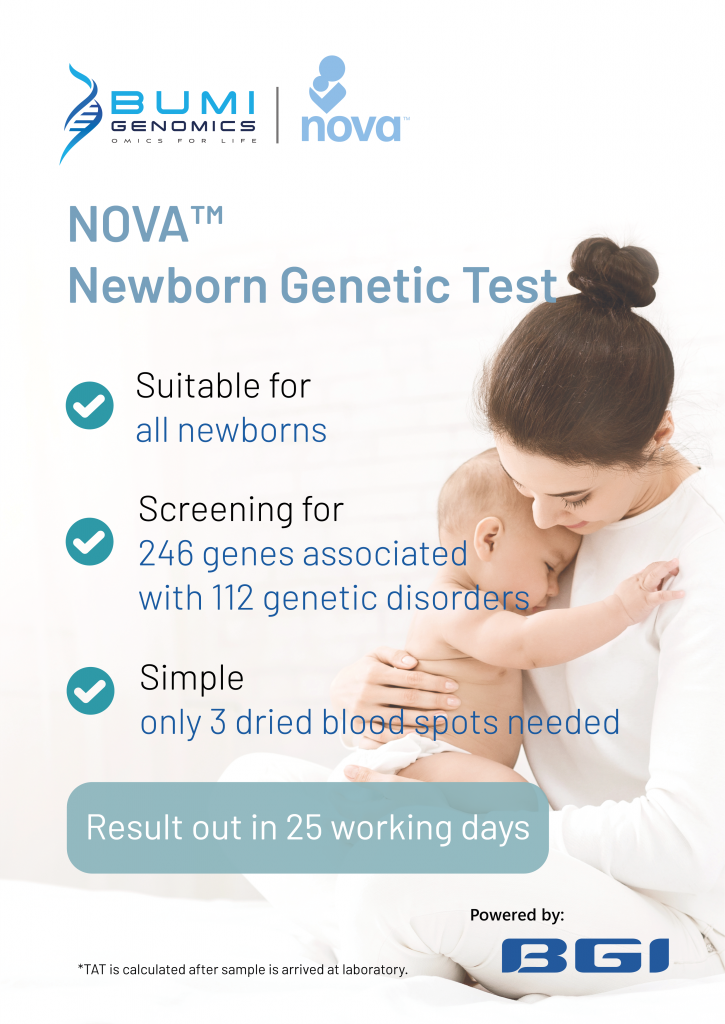 NOVA™ NEWBORN GENETIC TEST – Bumi Genomics