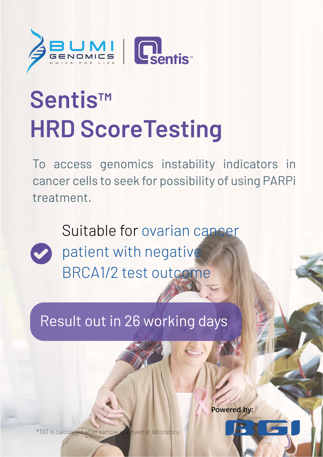 Sentis™ HRD SCORE – Bumi Genomics