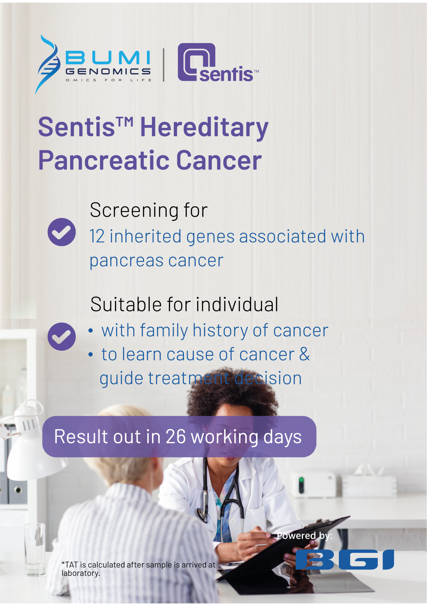 Sentis™ HEREDITARY PANCREATIC CANCER – Bumi Genomics