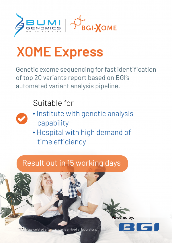 XOME EXPRESS – Bumi Genomics