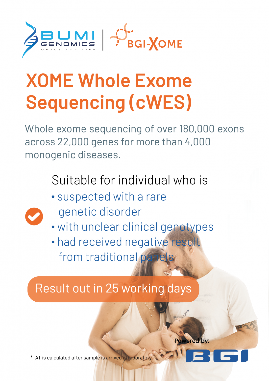 XOME WHOLE EXOME SEQUENCING (CWES) – Bumi Genomics