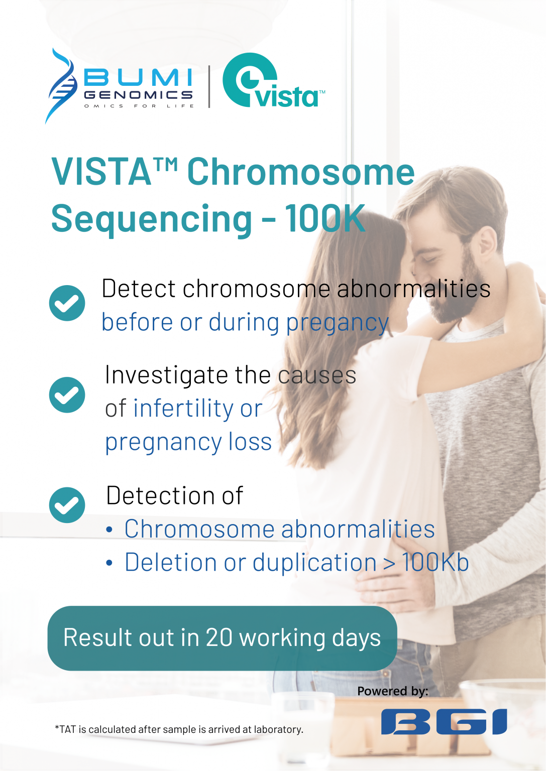 VISTA™ CHROMOSOME SEQEUNCING – 100K – Bumi Genomics