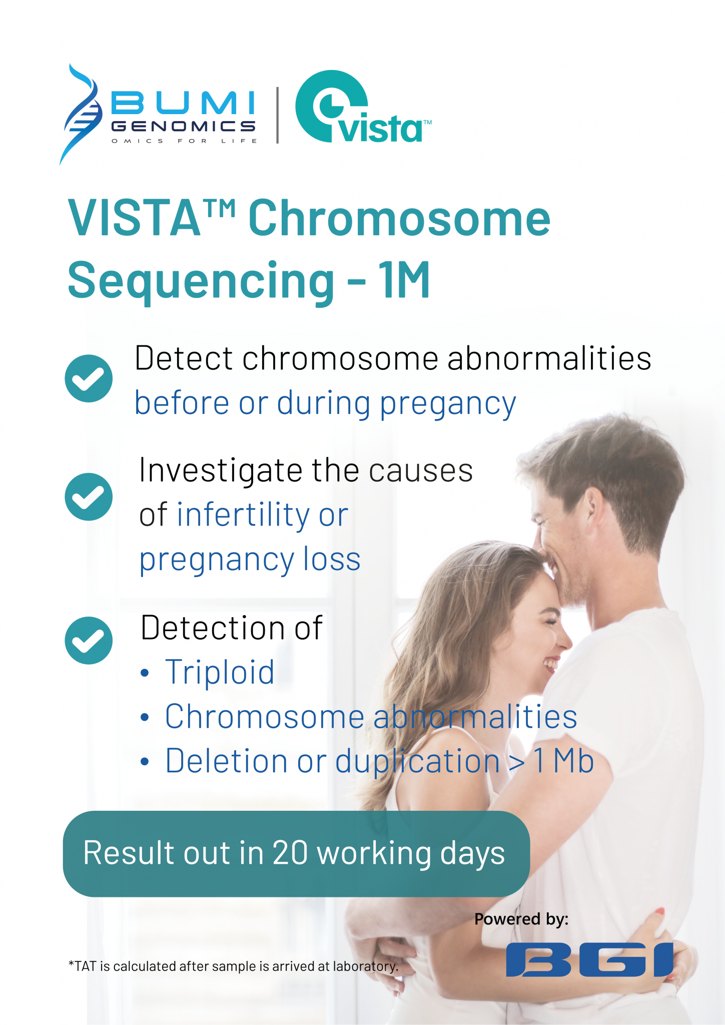 VISTA™ CHROMOSOME SEQUENCING – 1M – Bumi Genomics
